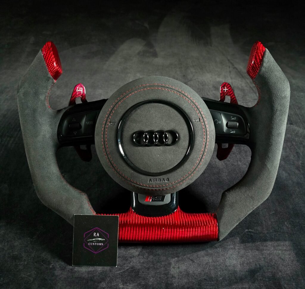 Audi R8 F1 Carbon Steering Wheel - RA Customs